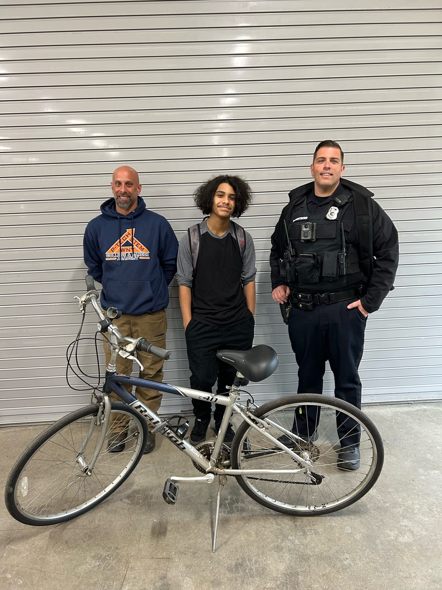 Dunkirk officer donates bike to P-TECH student | News, Sports, Jobs ...